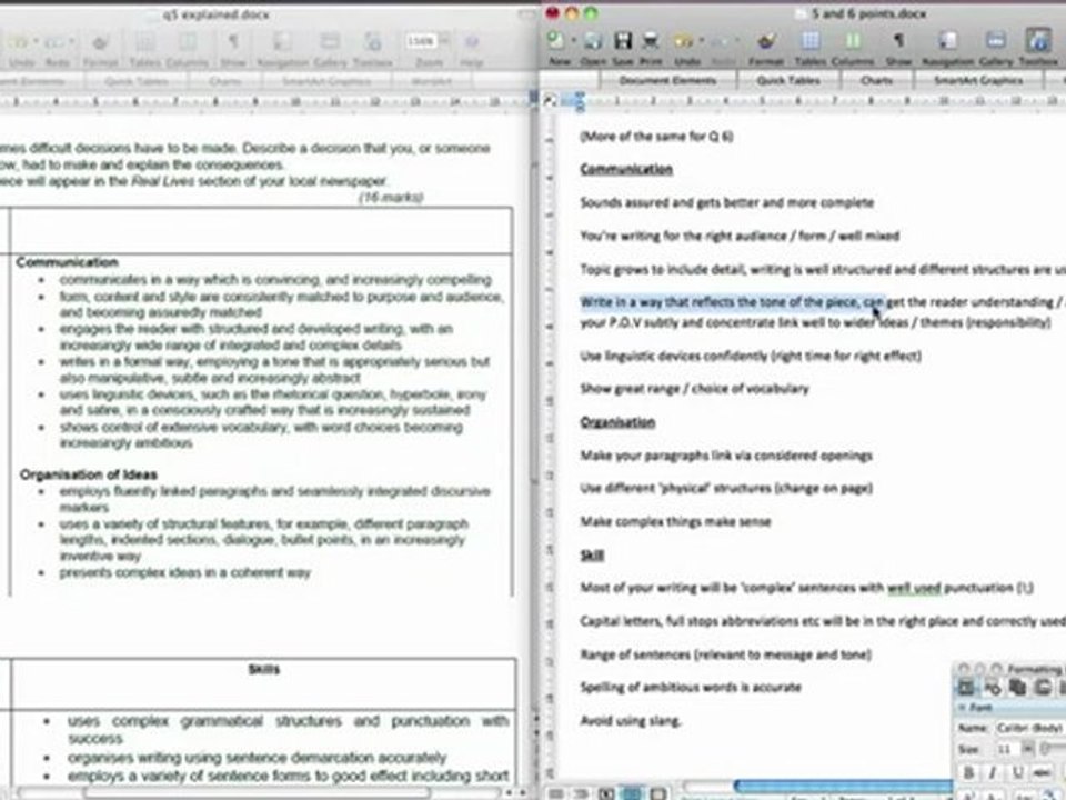 GCSE English Language: Writing to Describe and Explain - AQA Questions ...