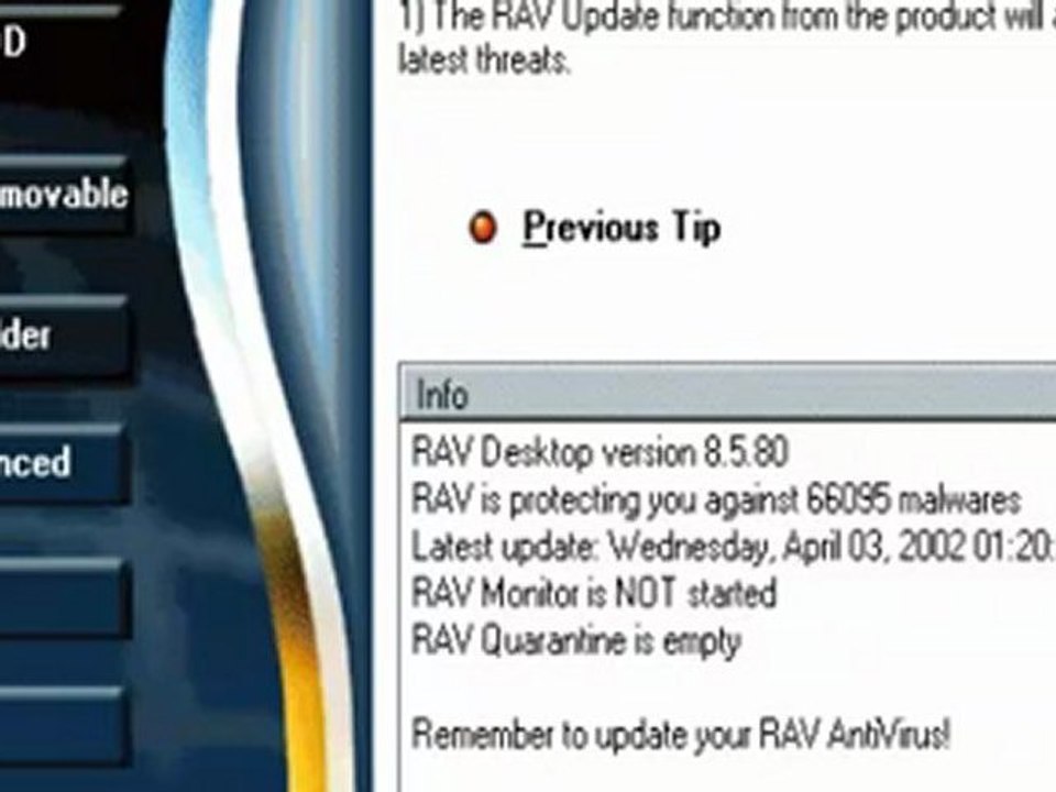 RAV AntiVirus Desktop Free - video Dailymotion