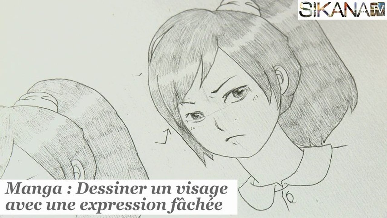 Manga : Dessiner un personnage fâché - HD - Vidéo Dailymotion