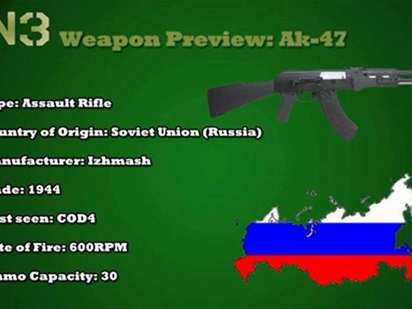 Ak 47 Mw3