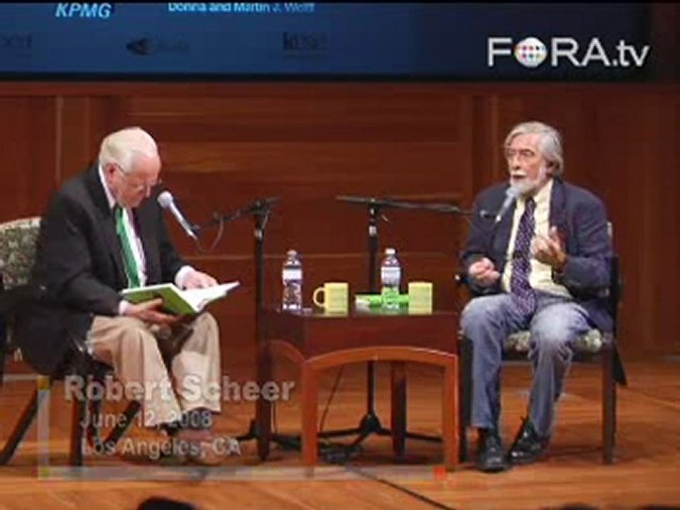 Robert Scheer Calls Bush's 'Imperial Model' a Failure - video Dailymotion