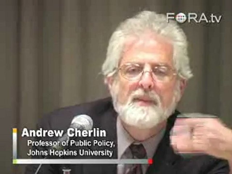 Andrew Cherlin on the Value of Marriage - video Dailymotion