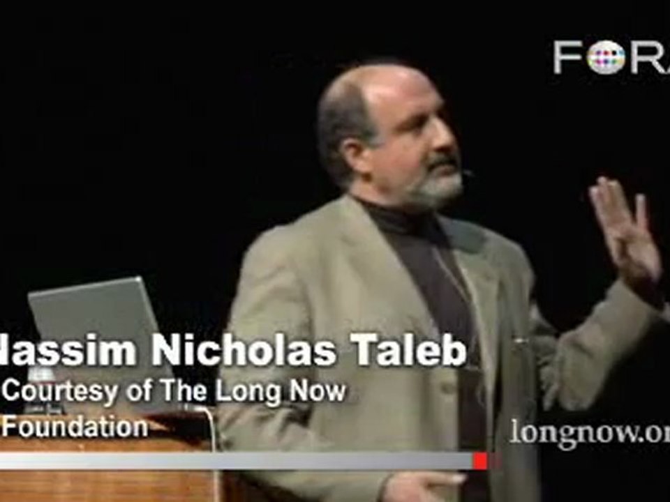 Nassim Nicholas Taleb on Extremistan - video Dailymotion