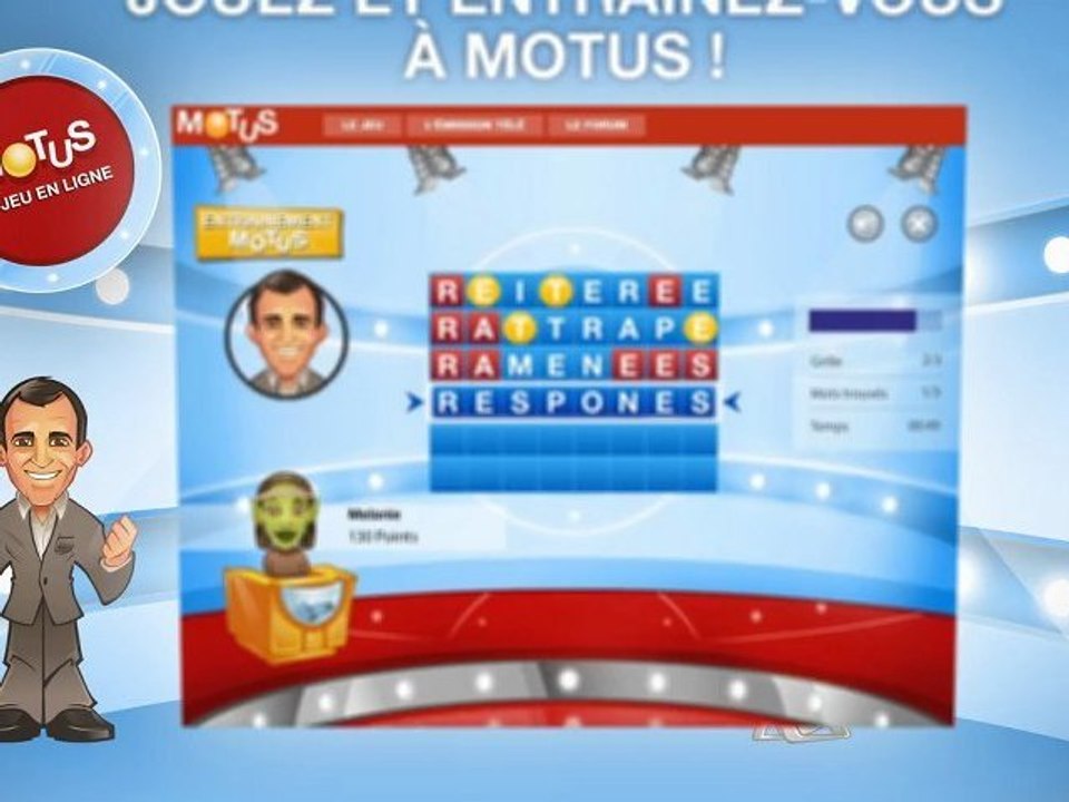 Motus - le jeu le ligne / Vidéo officielle - Vidéo Dailymotion