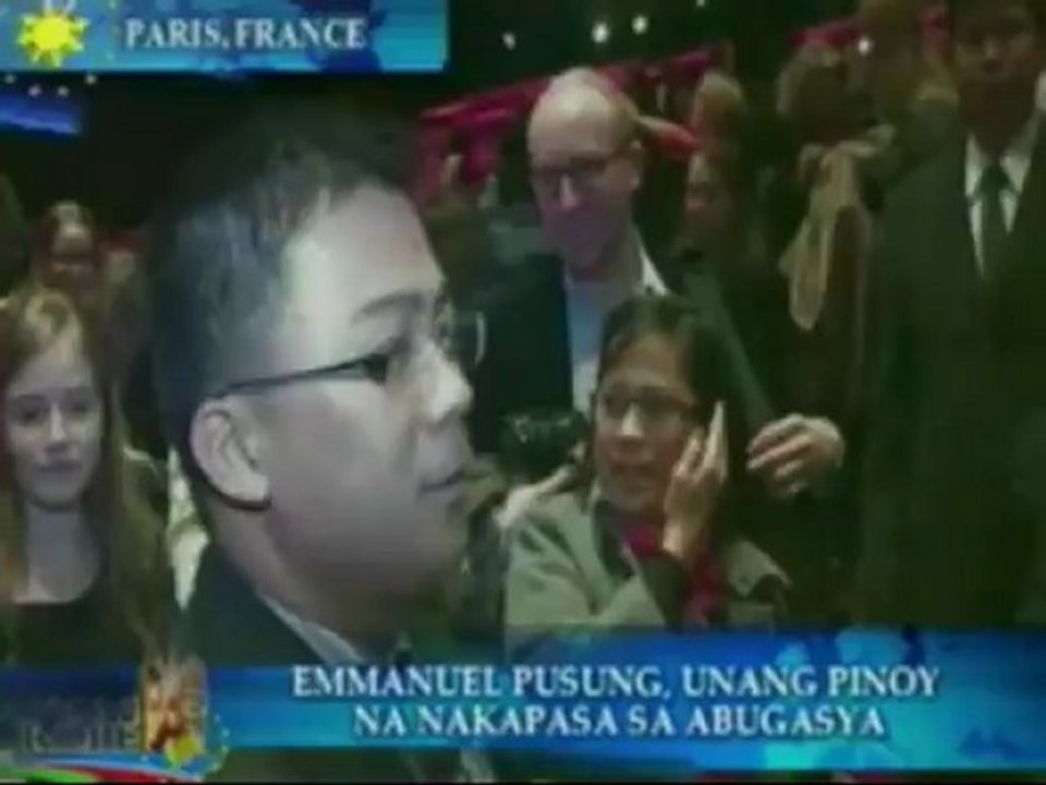 Emmanuel PUSUNG sa ABS-CBN TFC BALITANG EUROPE - video Dailymotion