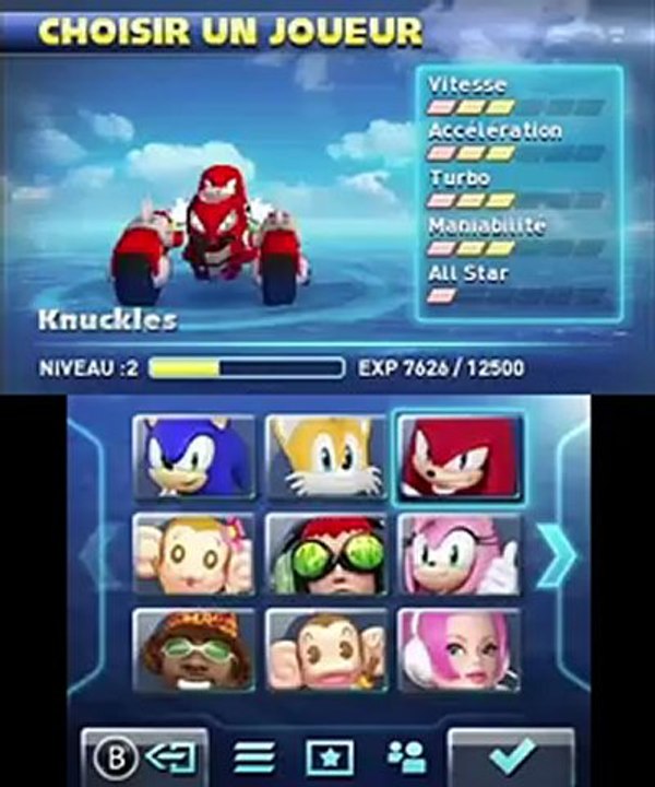 Sonic & All-Stars Racing Transformed - Gameplay #5 - 3 courses sur 3DS ...