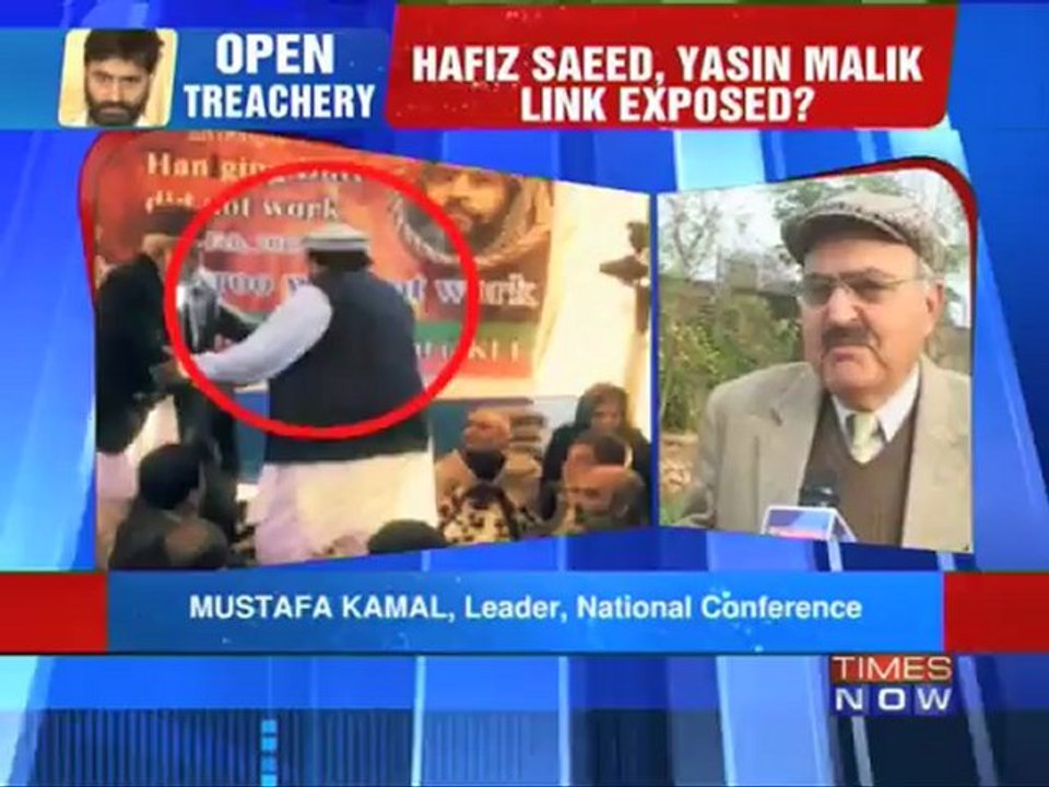 Yasin Malik's link with Hafiz Saeed exposed! - video Dailymotion