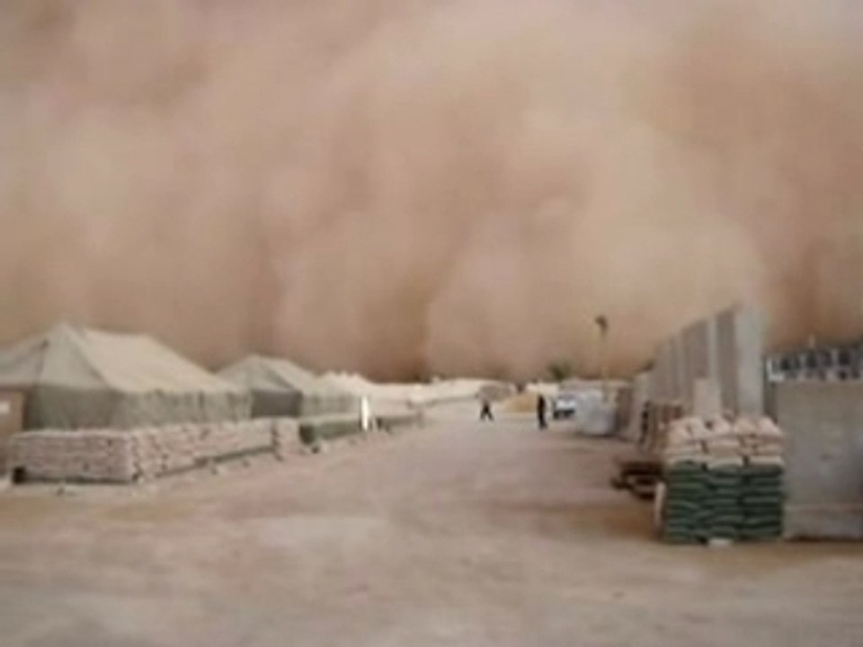 Amazing footage of Iraqi Sandstorm - Vidéo Dailymotion