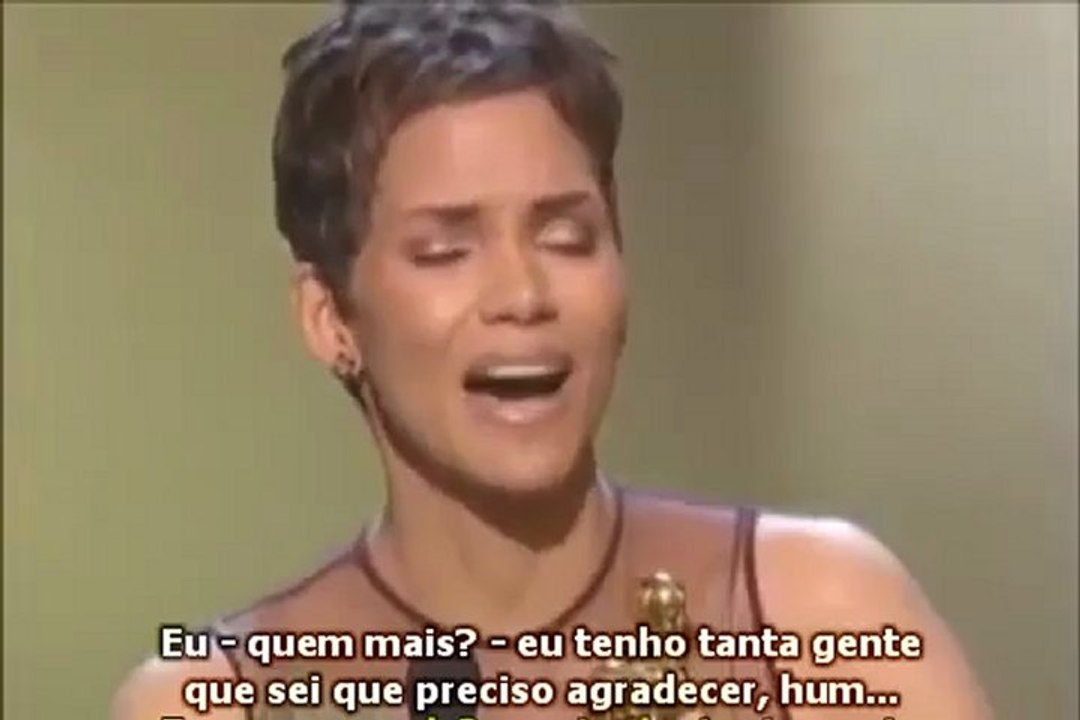 Halle Berry winning Best Actress Oscars crying - video Dailymotion