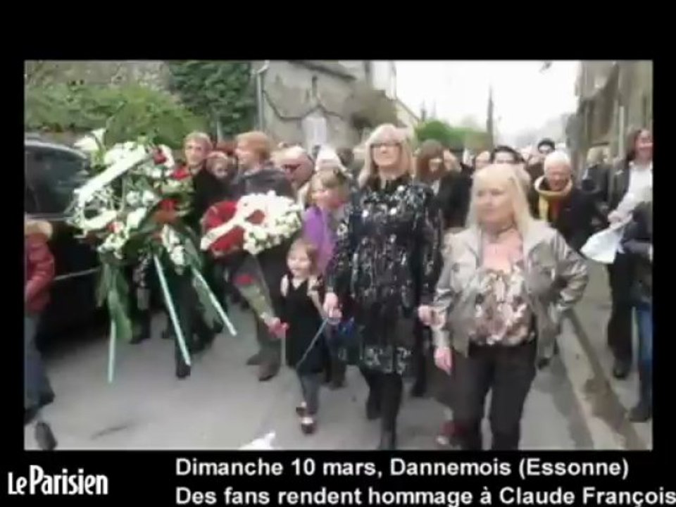 L'hommage des fans de Cloclo - Vidéo Dailymotion