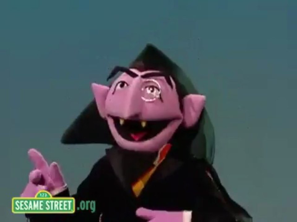 Sesame Street The Count Counts Once More With Feelings - video Dailymotion