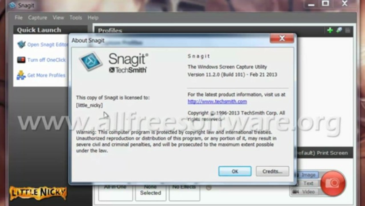 Techsmith Snagit v11.2.0.101 + Serial Key Free Download - video Dailymotion