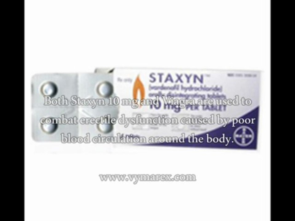 Staxyn vs Viagra - Does Staxyn and ViagraWork? - video Dailymotion