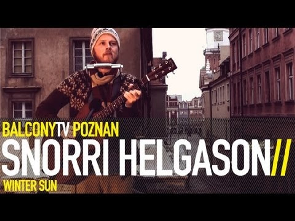 SNORRI HELGASON - RIVER (BalconyTV) - video Dailymotion