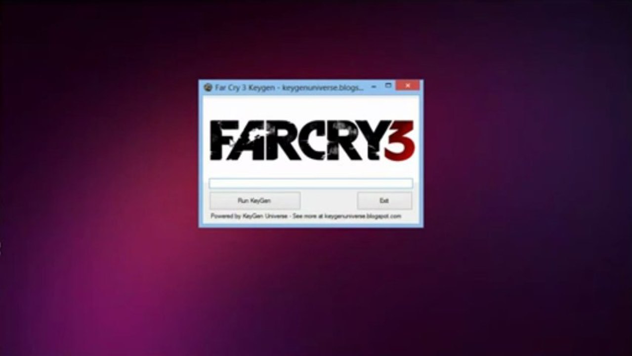Far Cry 3 Keygen - CD Key Generator - Powered by keygenuniverse ...