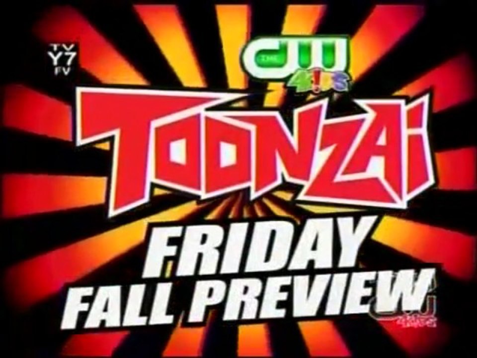 CW4Kids Special Presentation - Toonzai Friday Fall Preview (Friday, Sep ...