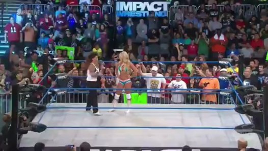 Impact Wrestling 4-11-13 Gail Kim vs. Taryn Terrell - video dailymotion