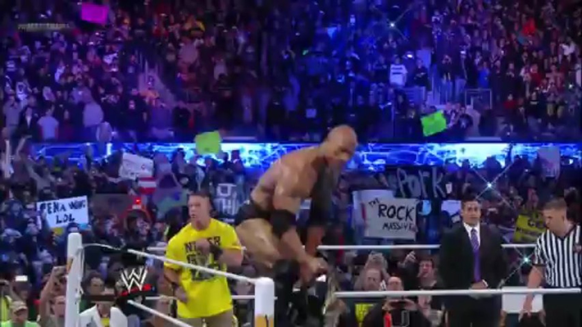 The Rock Wrestlemania 29 Entrance