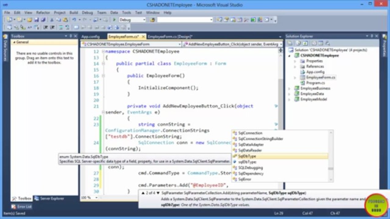 Lab 3 - Intro to ADO.NET SQL Objects and Store Procedure In Urdu ...