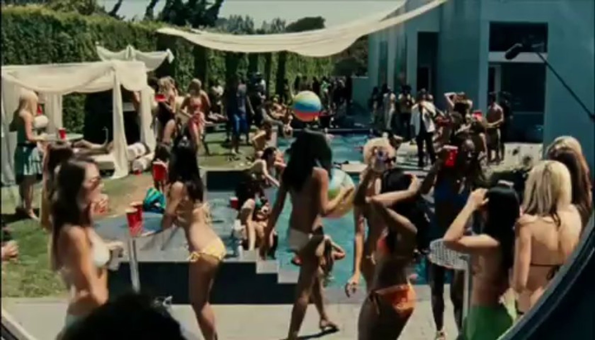 Spring Breakers Pool Scene