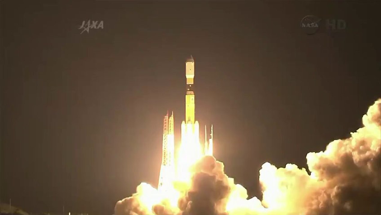 [H-II] Launch of Japanese HTV-4 Cargo Spacecraft on H-IIB Rocket ...