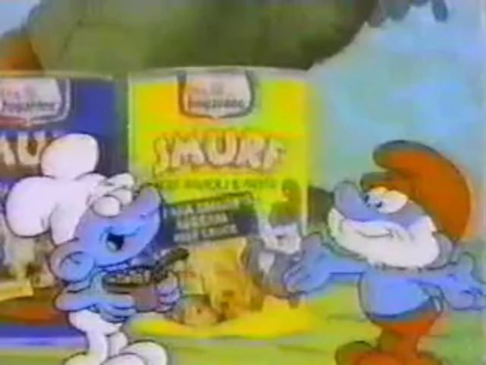 Chef Boyardee: Smurf Pasta Commercial 1980s - video Dailymotion