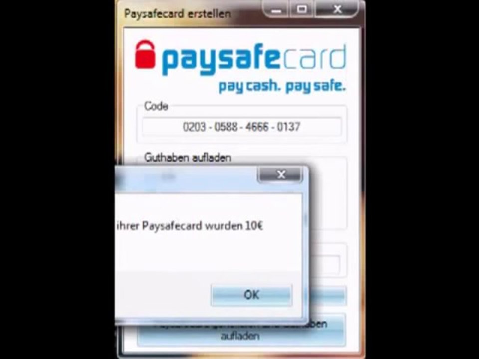 Paysafecard Generator Code Generator Free Working Mediafire Link ...