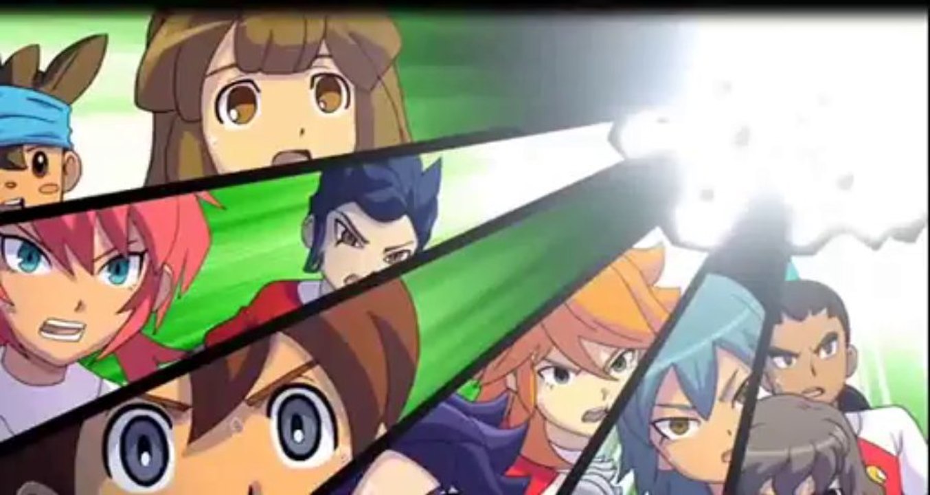 Inazuma eleven GO match Shinsei Inazuma Japan vs Inazuma Legend Japan ...
