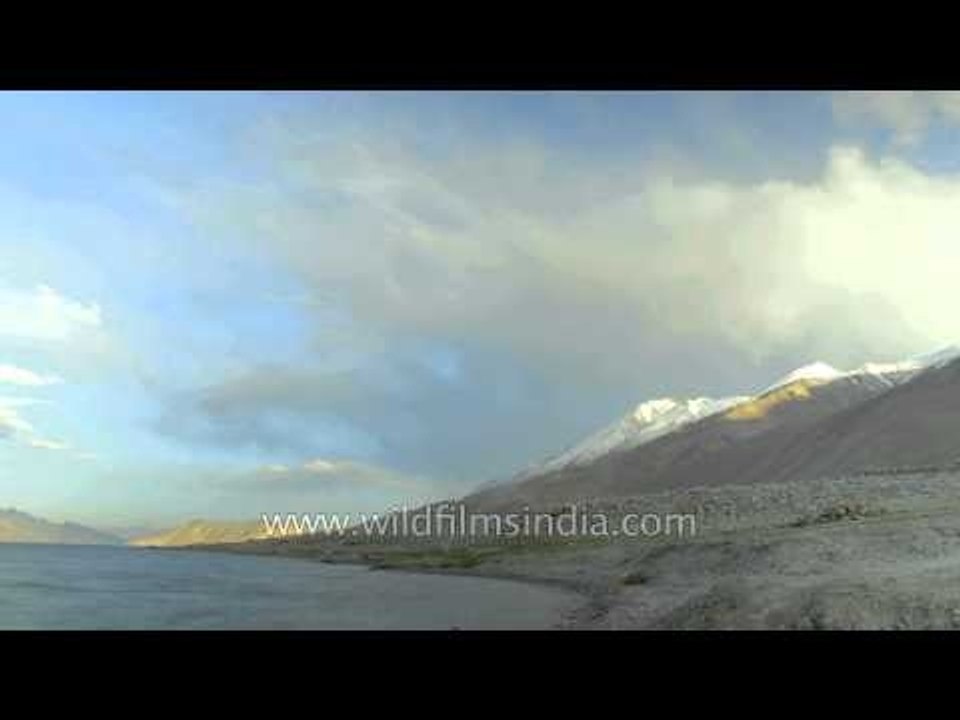 Time lapse at the Pangong Tso river - video Dailymotion