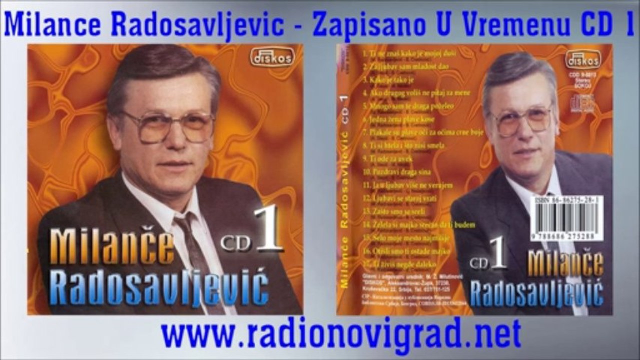 Milance Radosavljevic - Pozdravi draga sina (Audio 2003) HD - video ...