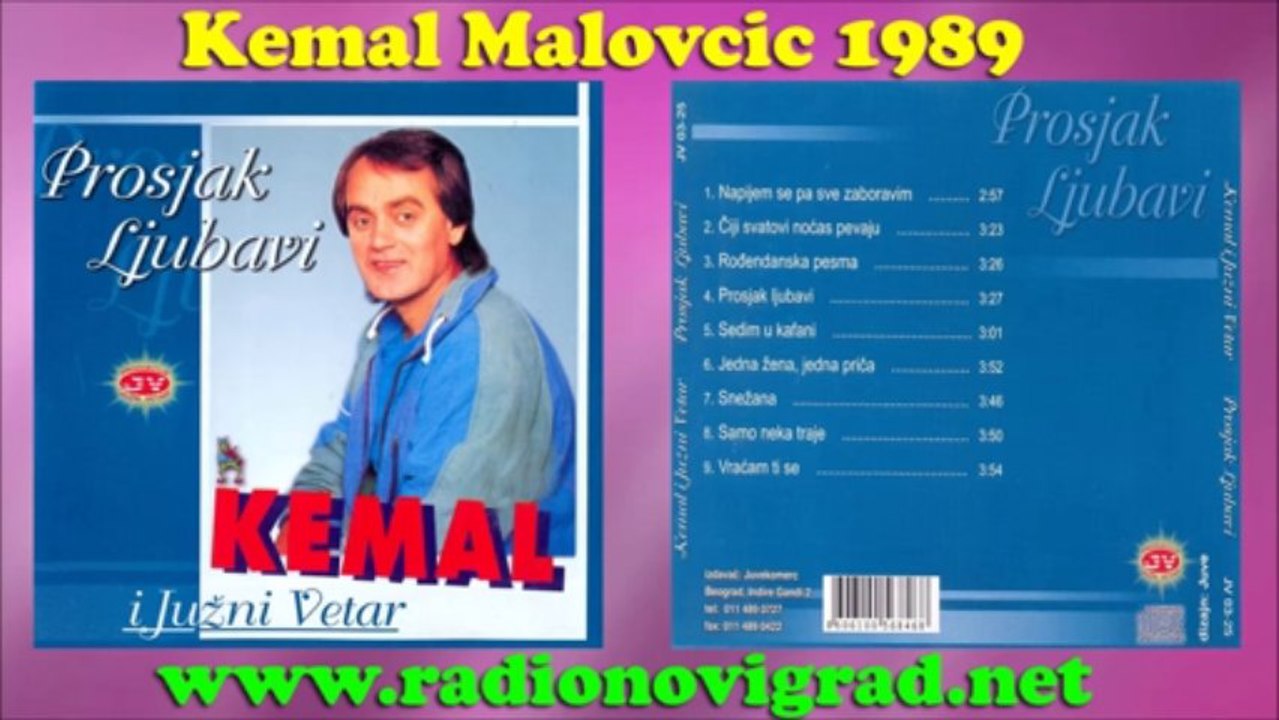 Kemal Malovcic - Rodjendanska pesma (Audio 1989) HD - video Dailymotion