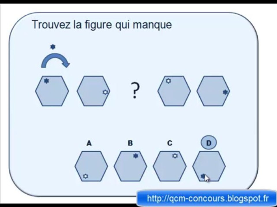 Explication Tests de logique Suite de figures. - Vidéo Dailymotion