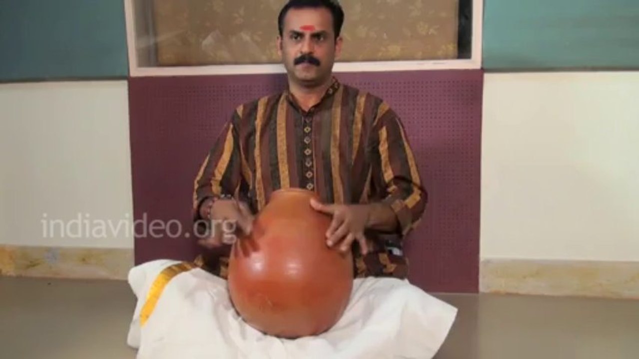 Percussion instrument Ghatam Performance by Manjoor Unnikrishnan ...