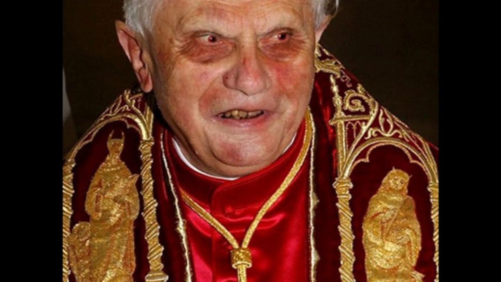 Scary Pictures Of The Pope