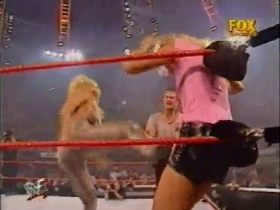 Wwe Raw 1st October 2001 Tajiri And Torrie Wilson Vsstacy Keibler 0652