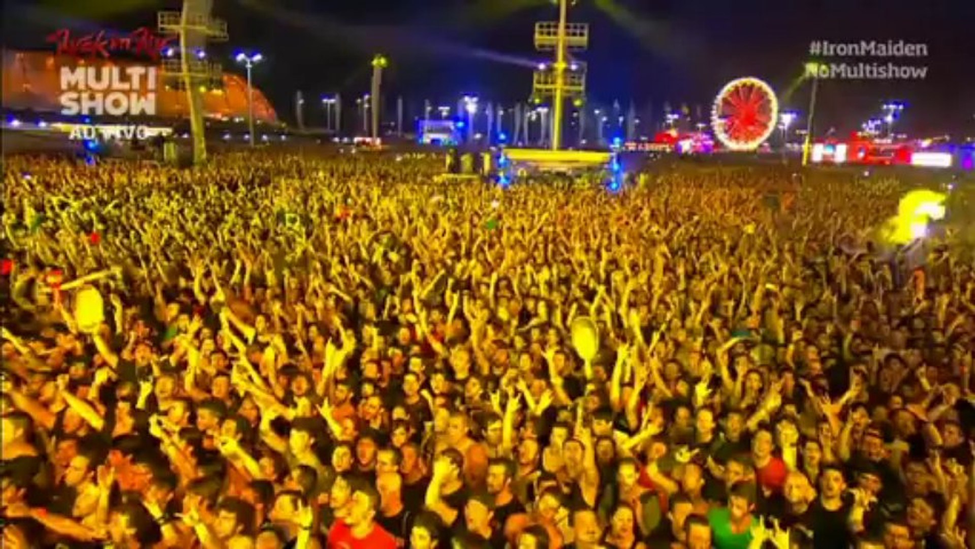 Iron Maiden Rock In Rio Crowd