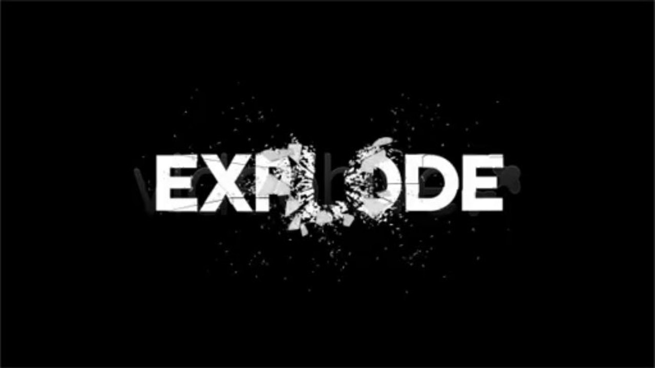 Logo Explode - After Effects Template - video Dailymotion