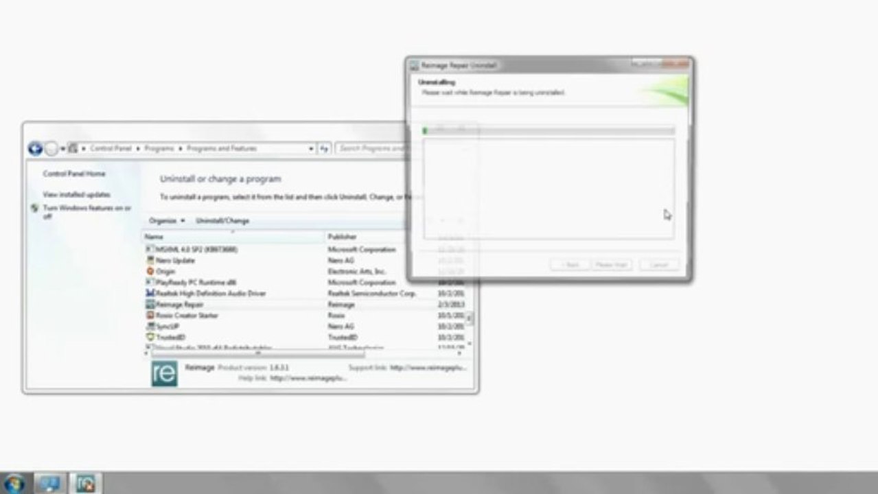 How To Uninstall Reimage Repair (Remove Reimage PC Repair Scareware ...