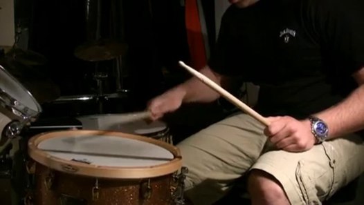 One-Handed Drum Roll Lesson - video dailymotion