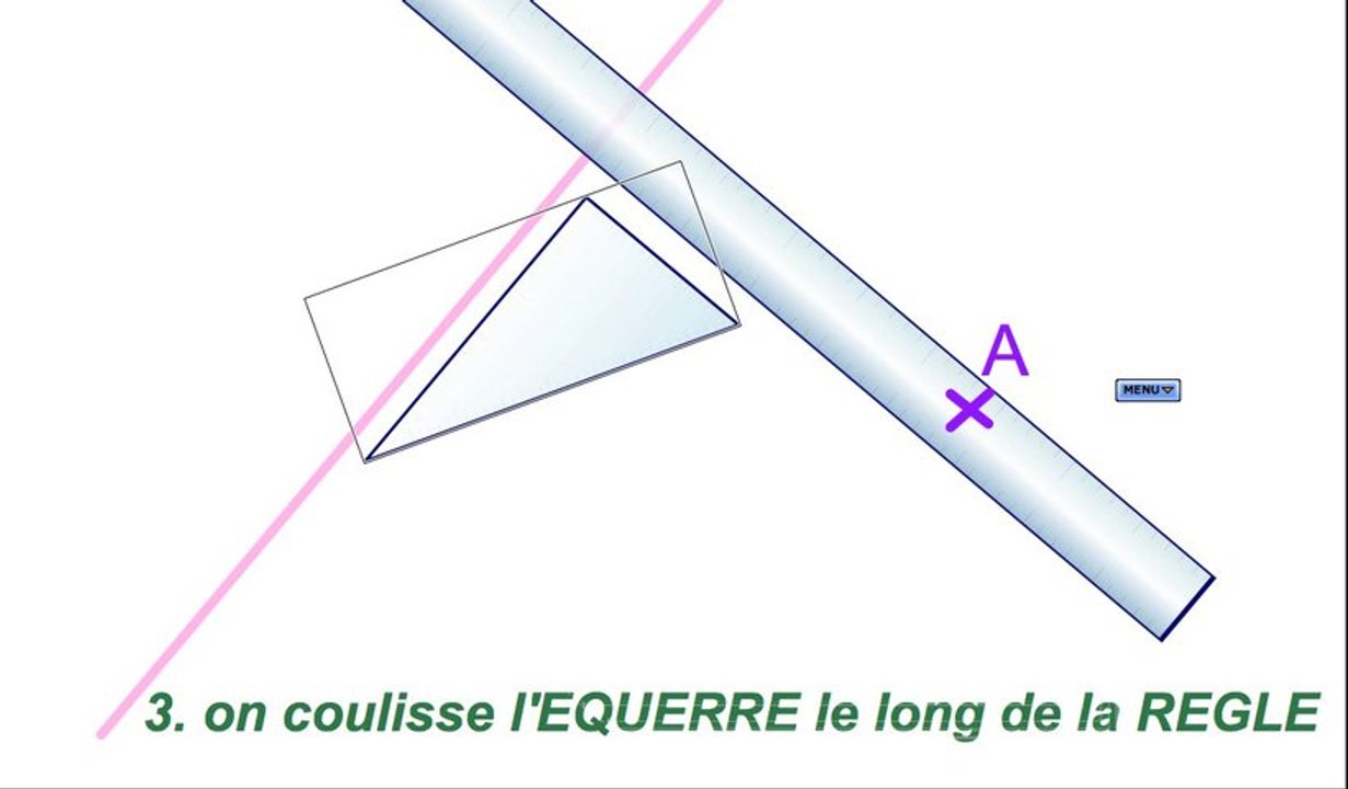 tracé de parallèles avec règle et compas - Vidéo Dailymotion