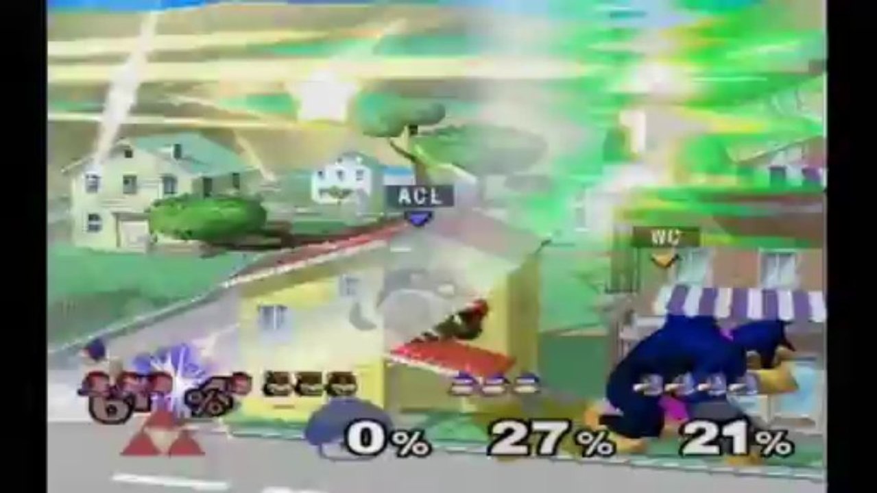 Super Smash Bros. Melee | Melee Gameplay | Match 1 | Nintendo GameCube ...