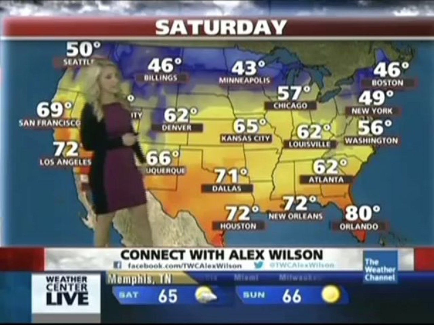 Hot Alex Wilson Meteorologist