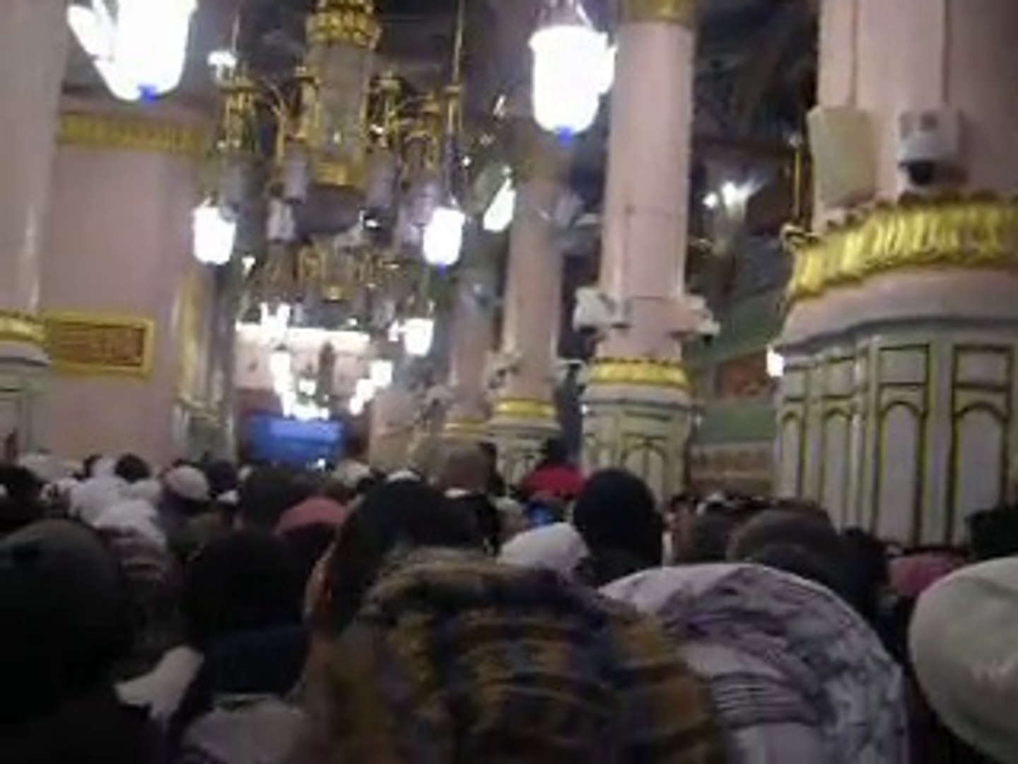 Masjid E Nabvi Roza E Rasool Inside