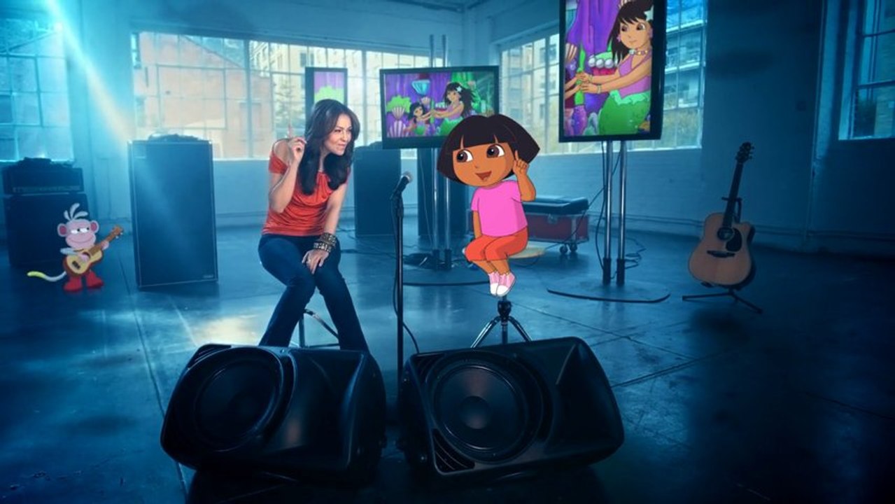 Canta, Canta, Canta (English) - Thalía and Dora the Explorer - video ...
