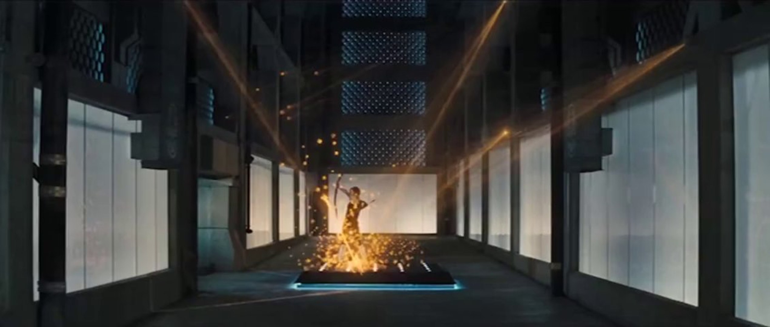 Catching Fire Training Center Katniss