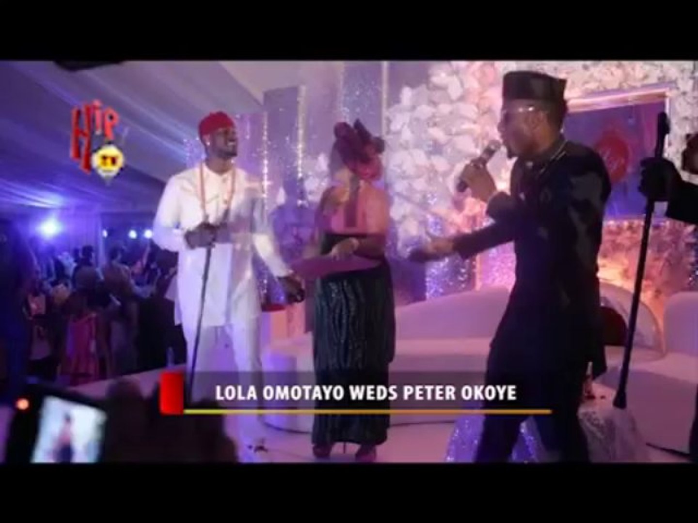 Peter Okoye White Wedding