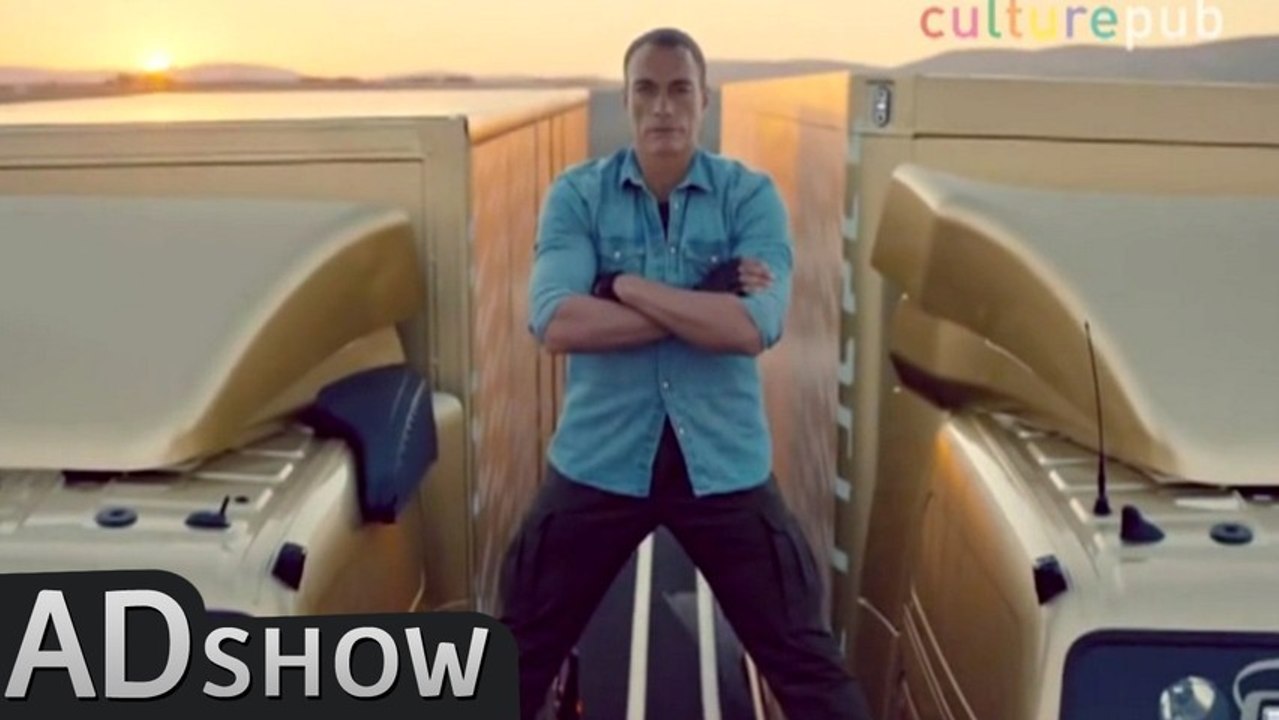 Van Damme's epic split - Volvo commercial - Vidéo Dailymotion