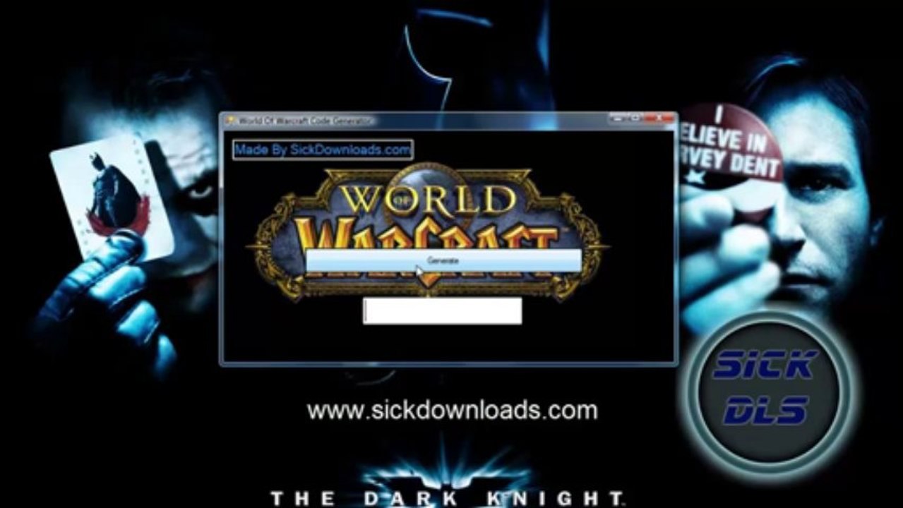 World of Warcraft Subscription Code Generator (updated) November 2013 ...