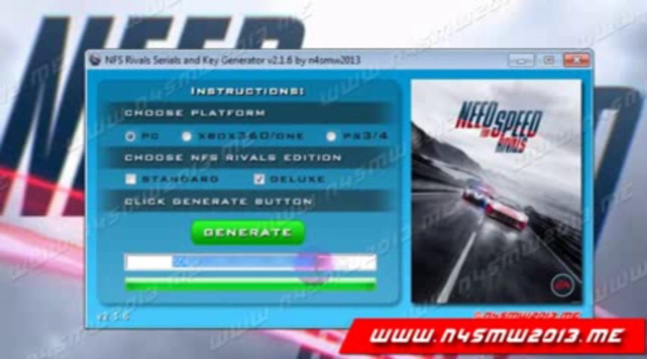 [ NFS ] Need For Speed Rivals Serials and Key Generator v2.1.6 ...