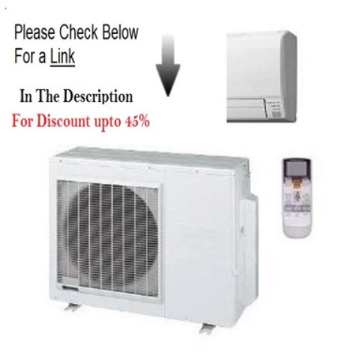 Clearance 12,000 Btu/h 16 Seer Ductless Fujitsu Single Zone Mini Split ...